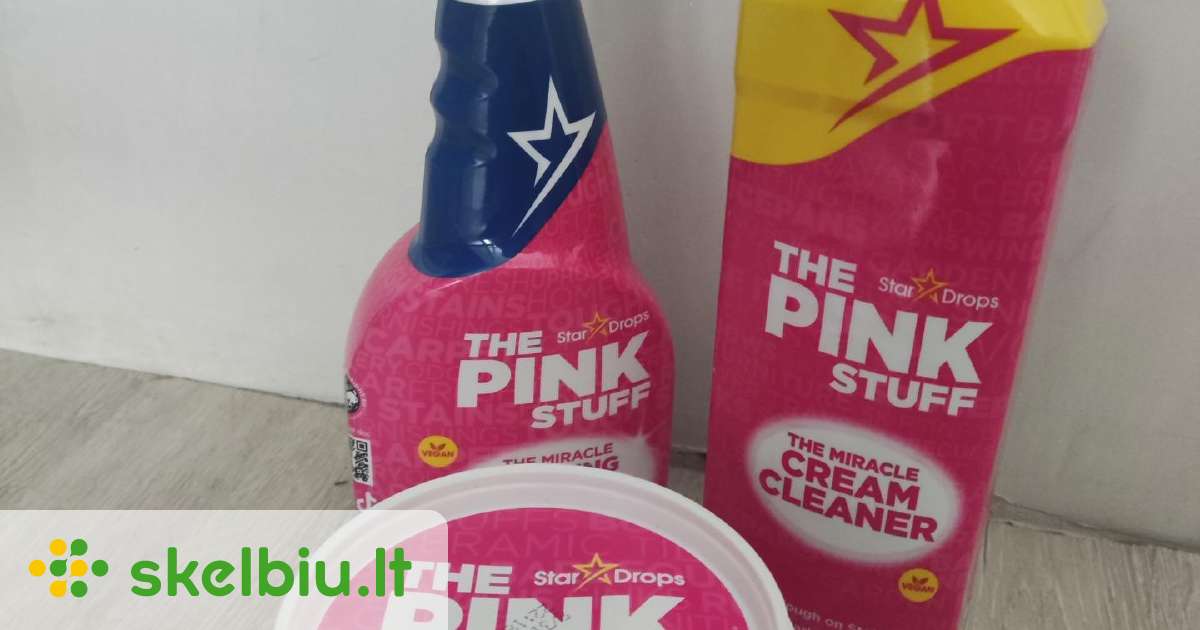 The Pink stuff valymo priemonės - Skelbiu.lt