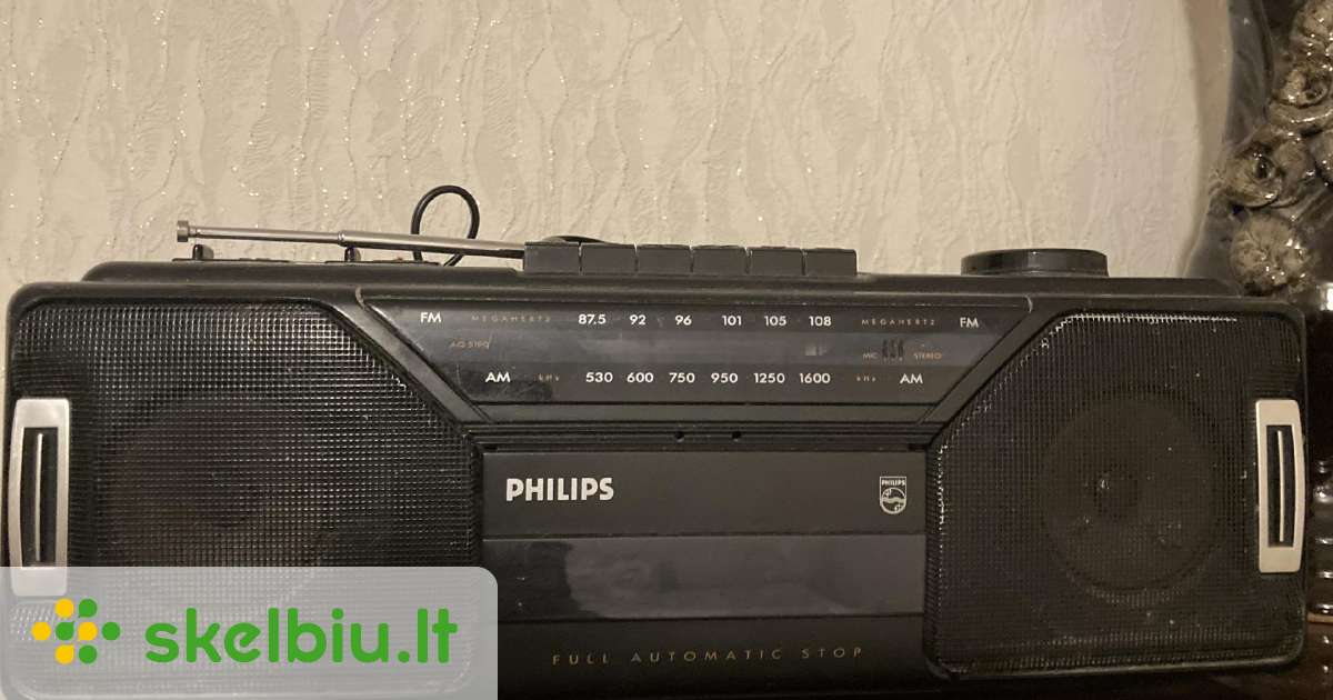 Radija Magnetola Philips - Skelbiu.lt
