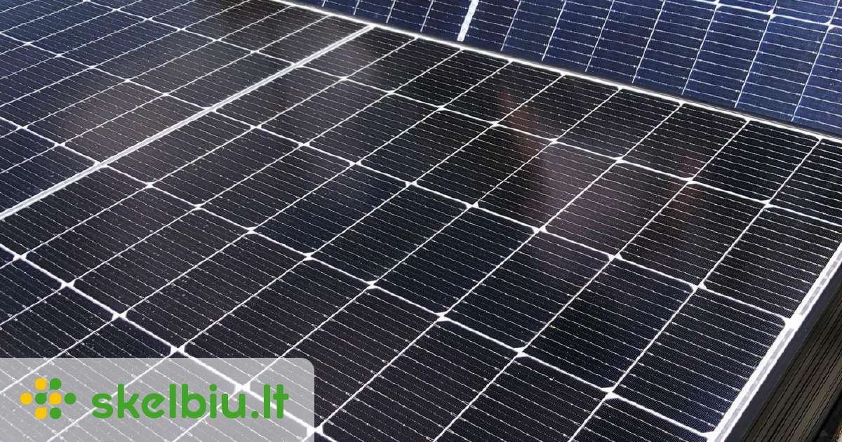 Saulės elektrinės , moduliai,komplektas,montavimas - Skelbiu.lt