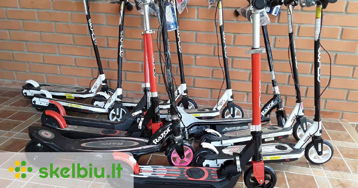 Elektriniai vaikiški paspirtukai - Skelbiu.lt