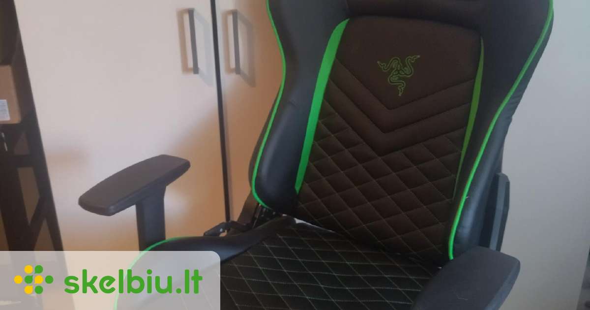 Razer žaidimų kėdė - Skelbiu.lt