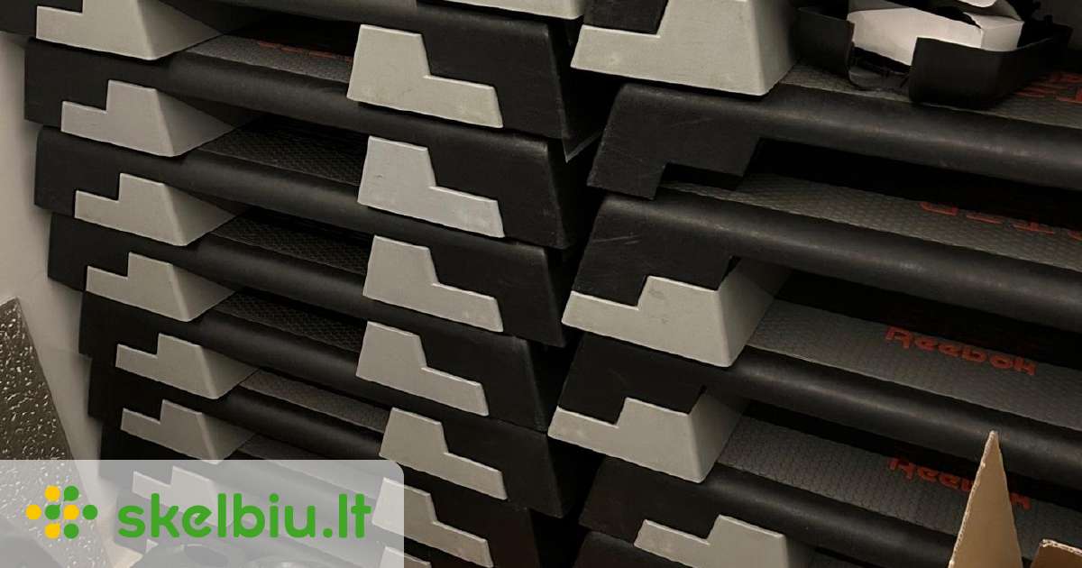 Reebok stepai ir body pump štangutės su svoriais - Skelbiu.lt