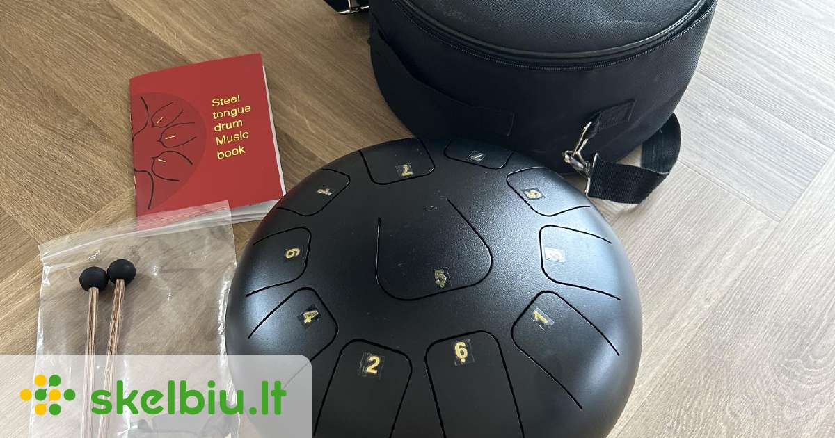 Liežuvinis plieno būgnas - Skelbiu.lt