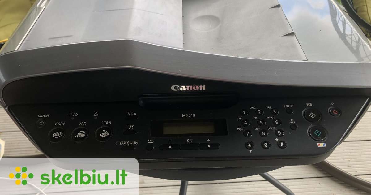 Canon Mx310 pixma rašalinis printeris - Skelbiu.lt