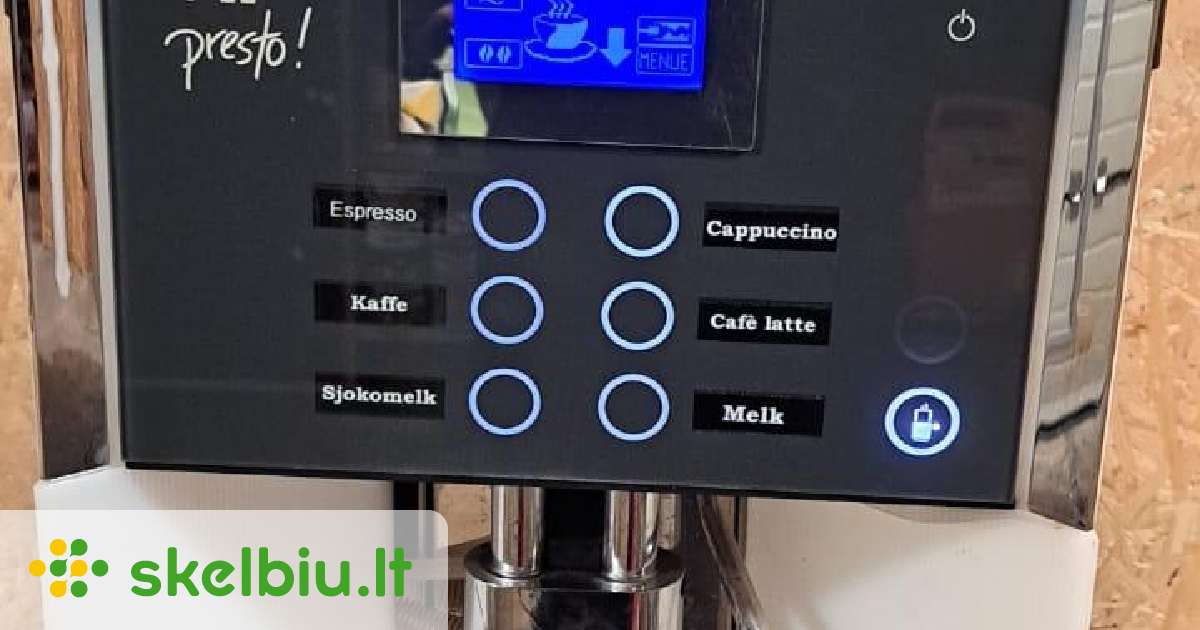 Kavos aparatas Wmf Primulator Presto - Skelbiu.lt