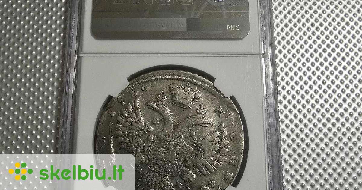 1730 Rusijos Rublis Sertifikuotas - Skelbiu.lt