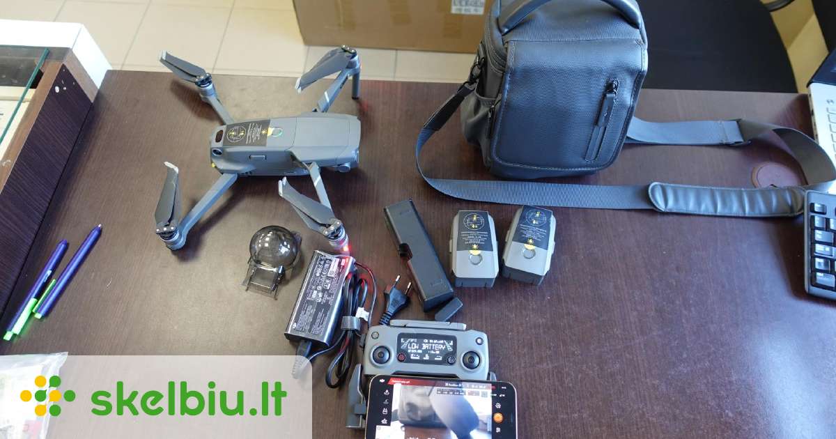 Dji Mavic 2 Pro, Dji mini, Air 2s, Fpv dronai - Skelbiu.lt