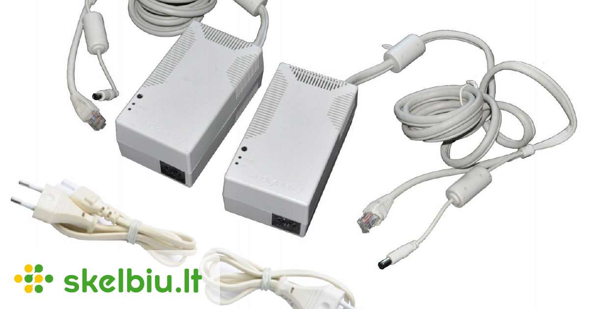 Lan adapteriai per el. tinklą Powerline 200mbps - Skelbiu.lt