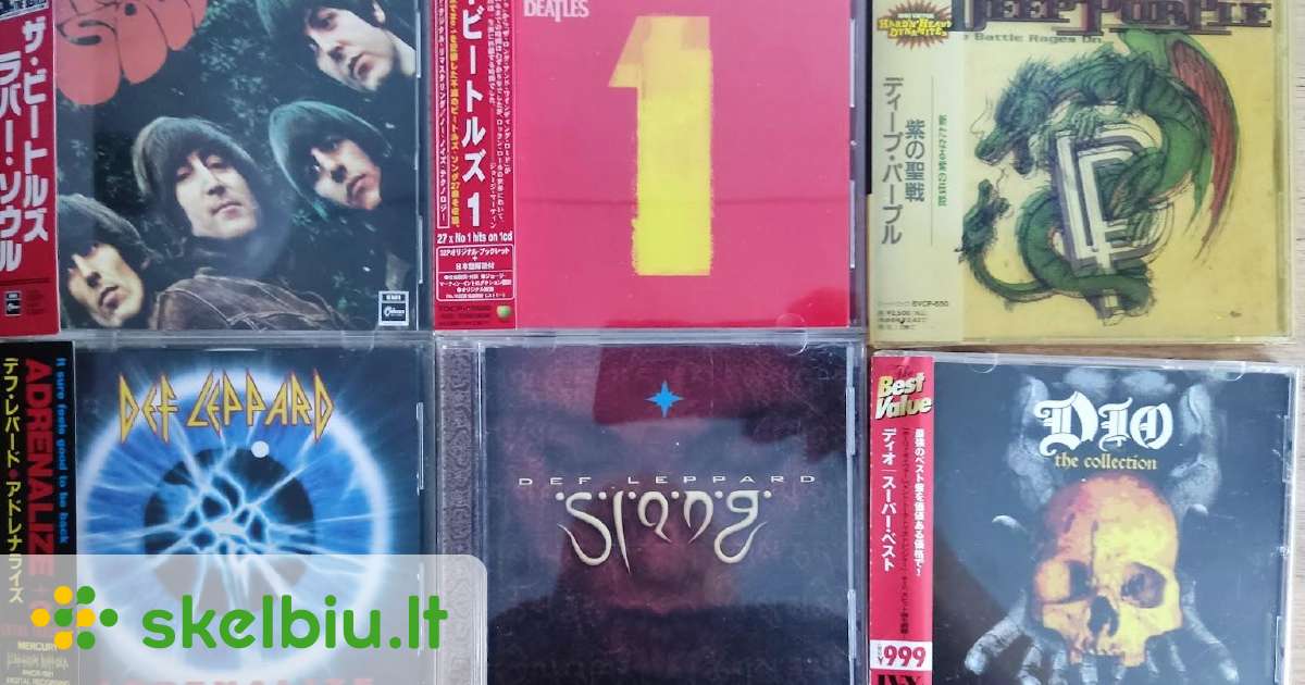 Japoniški diskai 19 vnt. - 200 eur. - Skelbiu.lt