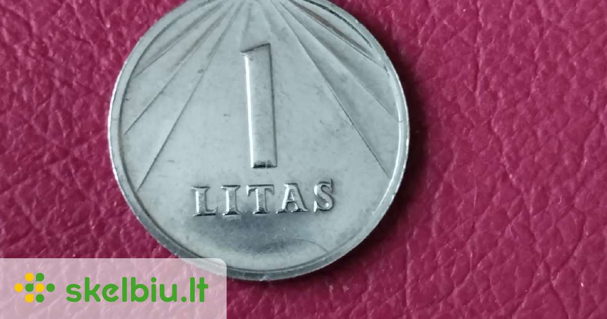 1 litas 1991m - Skelbiu.lt