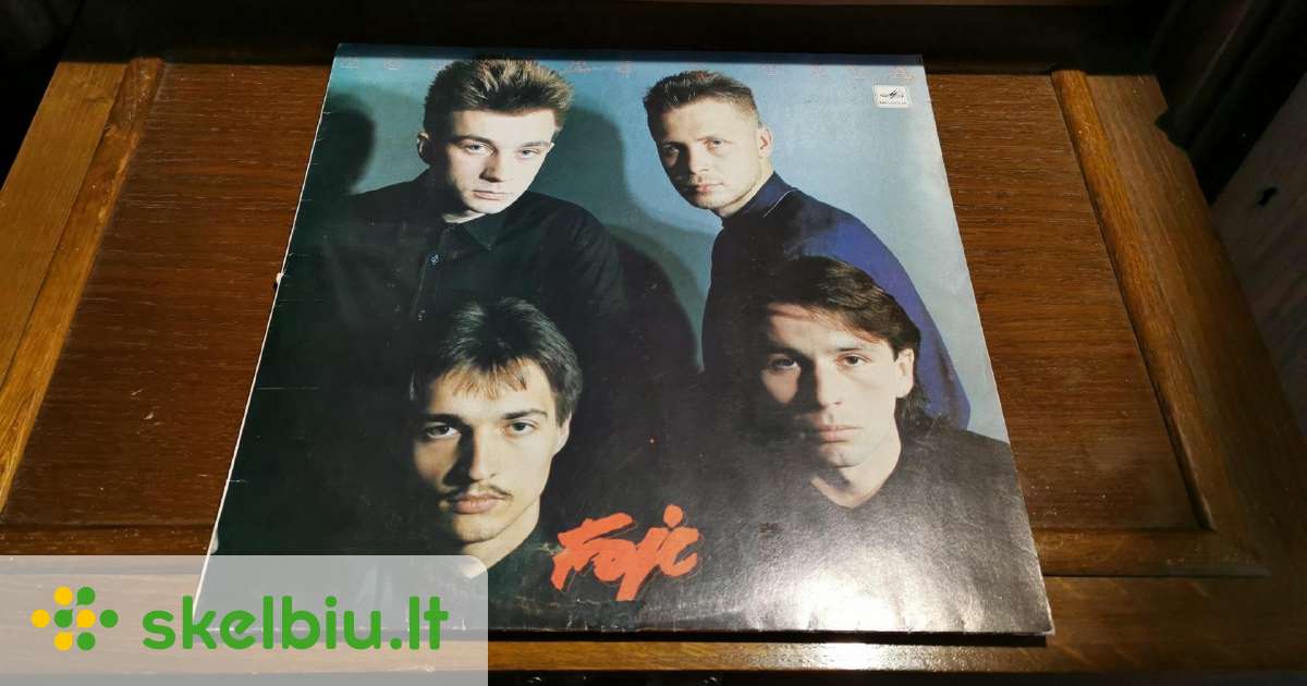 Foje - Žodžiai Į Tylą vinilas - Skelbiu.lt