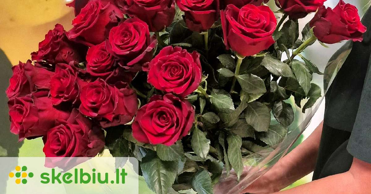 Rožės, gėlės, puokštės Ateities pl. 4a Kaunas - Skelbiu.lt