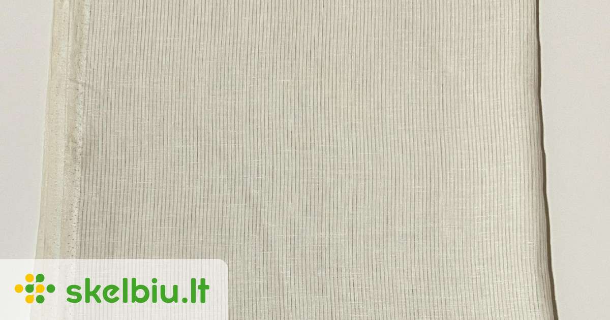 1.60 m Lininis audinys - Skelbiu.lt
