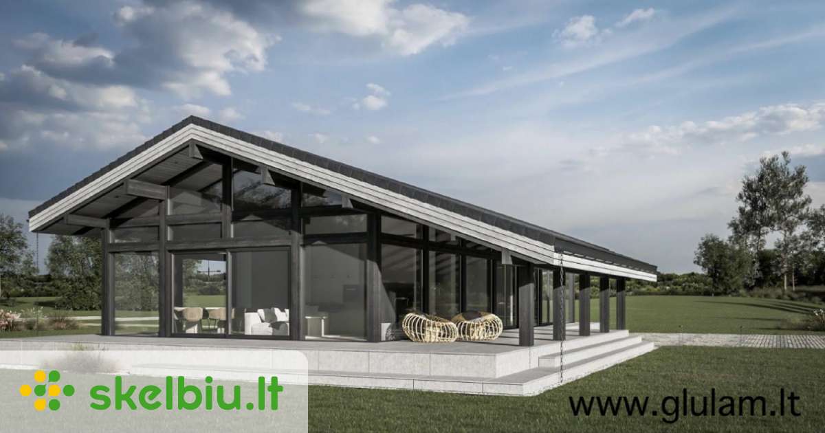 Klijuotos medienos namai - Skelbiu.lt