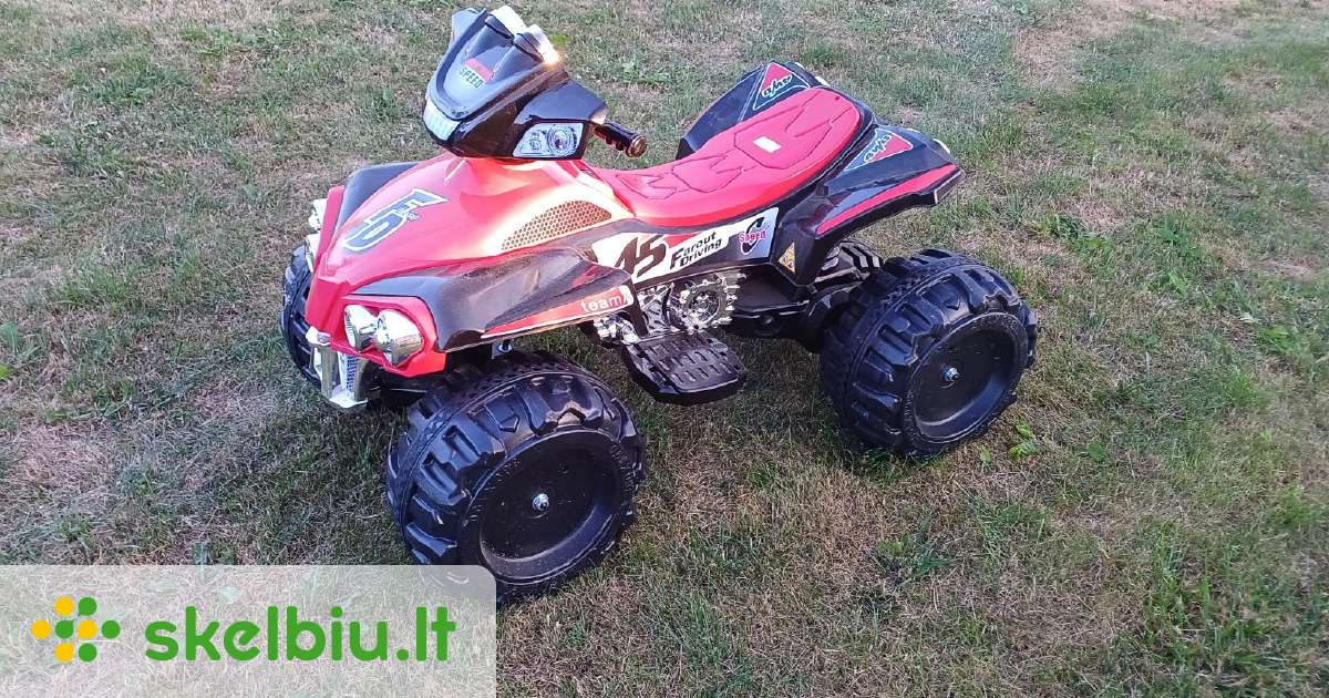 Elektrinis keturatis - Skelbiu.lt