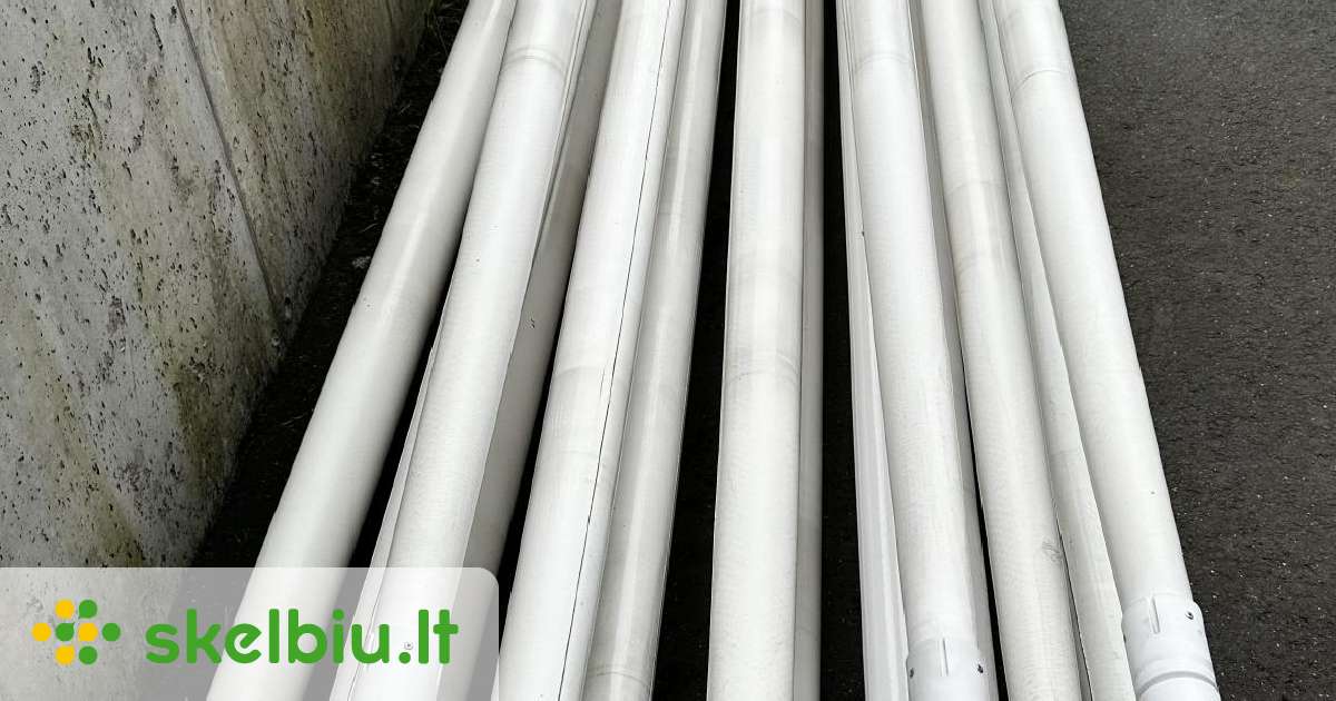 Naudoti stiklo pluošto vėliavu stiebai - Skelbiu.lt
