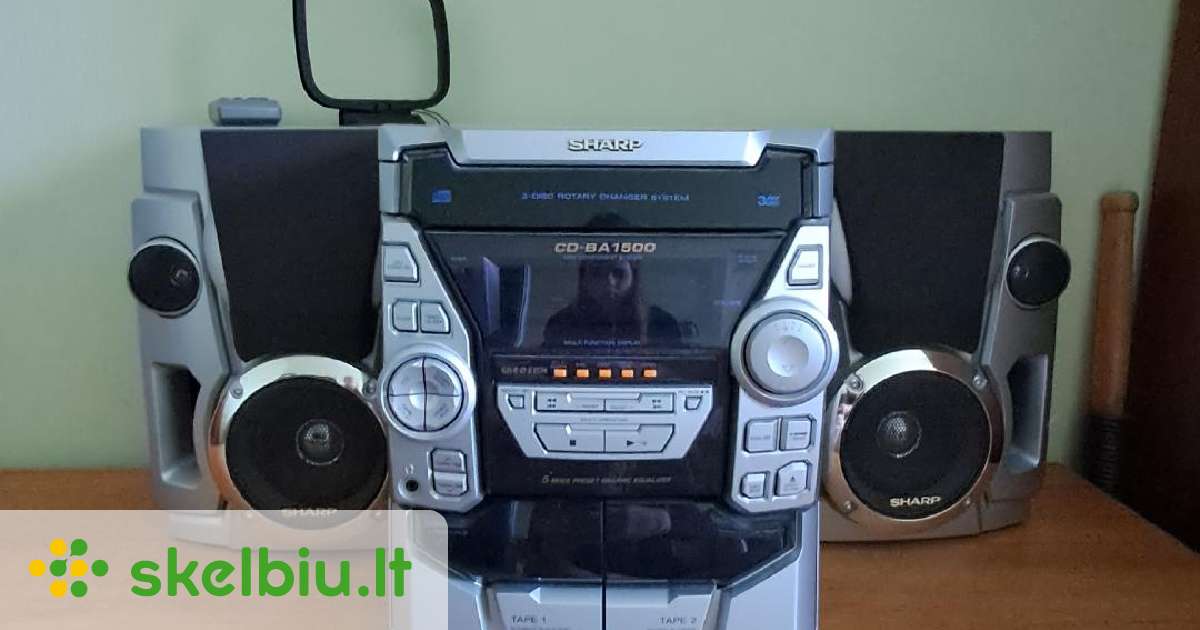 Sharp CD-ba1500 2x100w - Skelbiu.lt