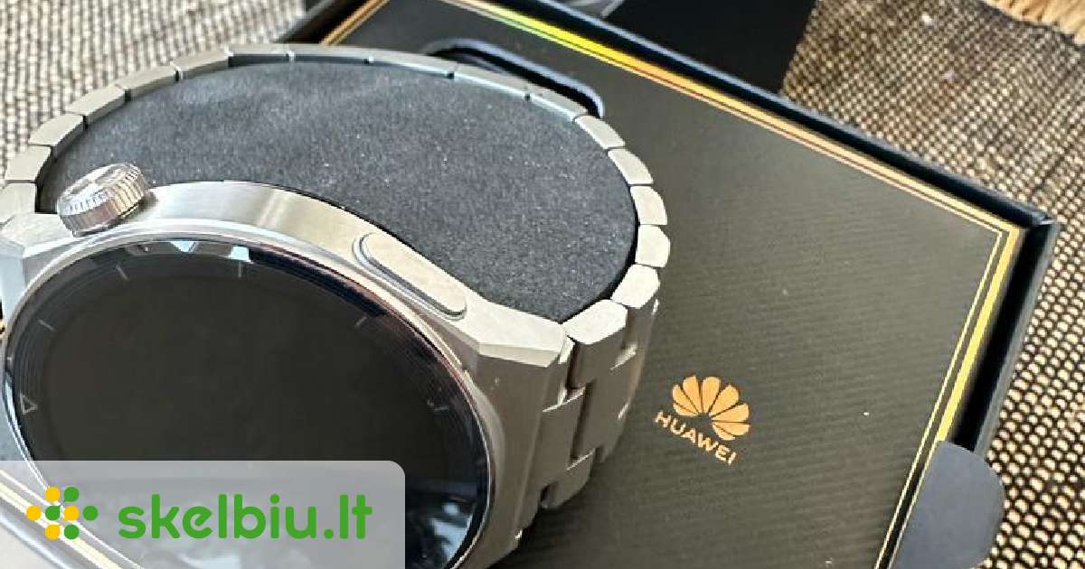 huawei watch gt 5 pro titanium skelbimai - Skelbiu.lt