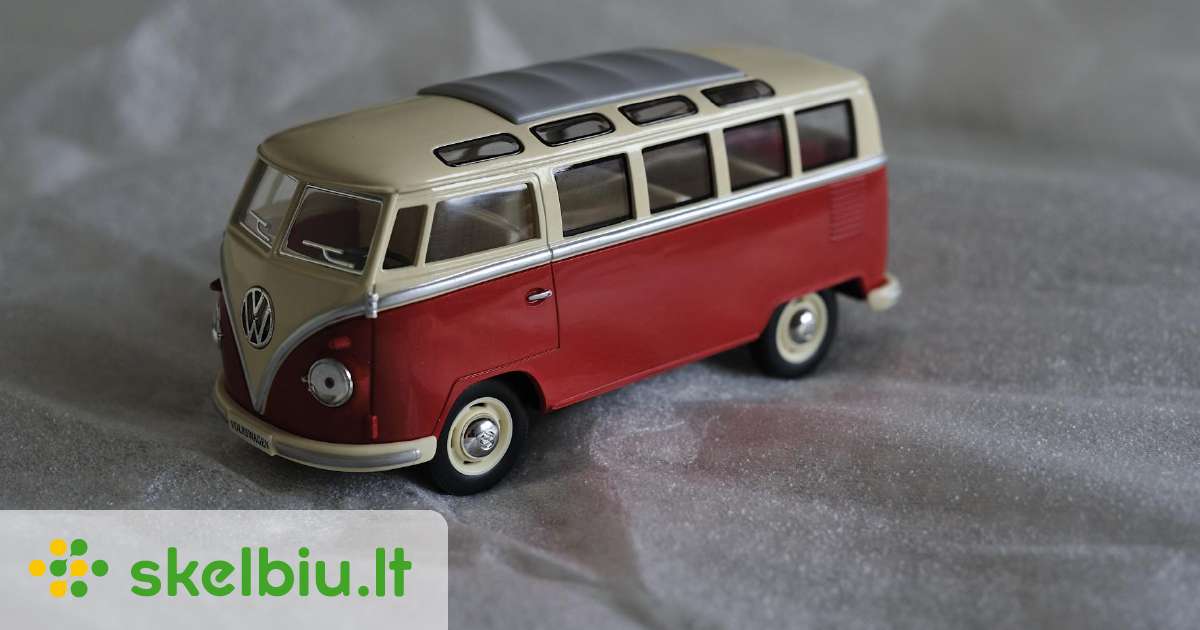Metalinismodelis - Volskswagen autobusiukas,1962m - Skelbiu.lt