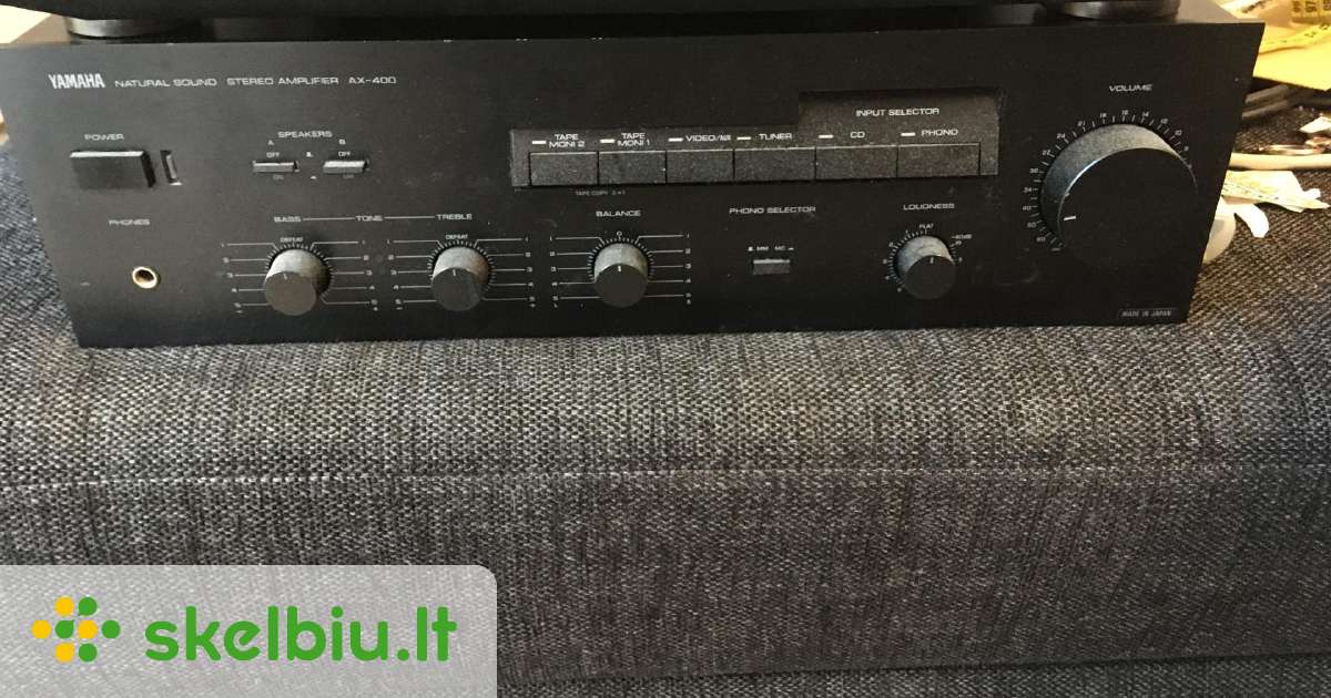 Yamaha ax-400 - Skelbiu.lt