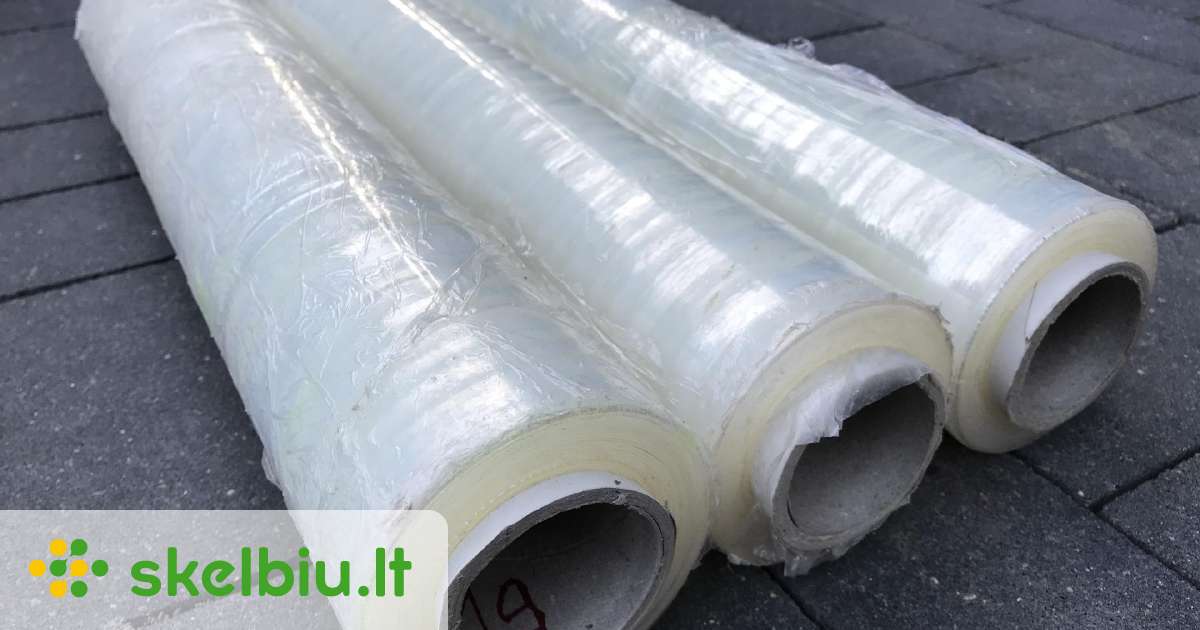 Pakavimo plėvelė Stretch, 45 cm - Skelbiu.lt