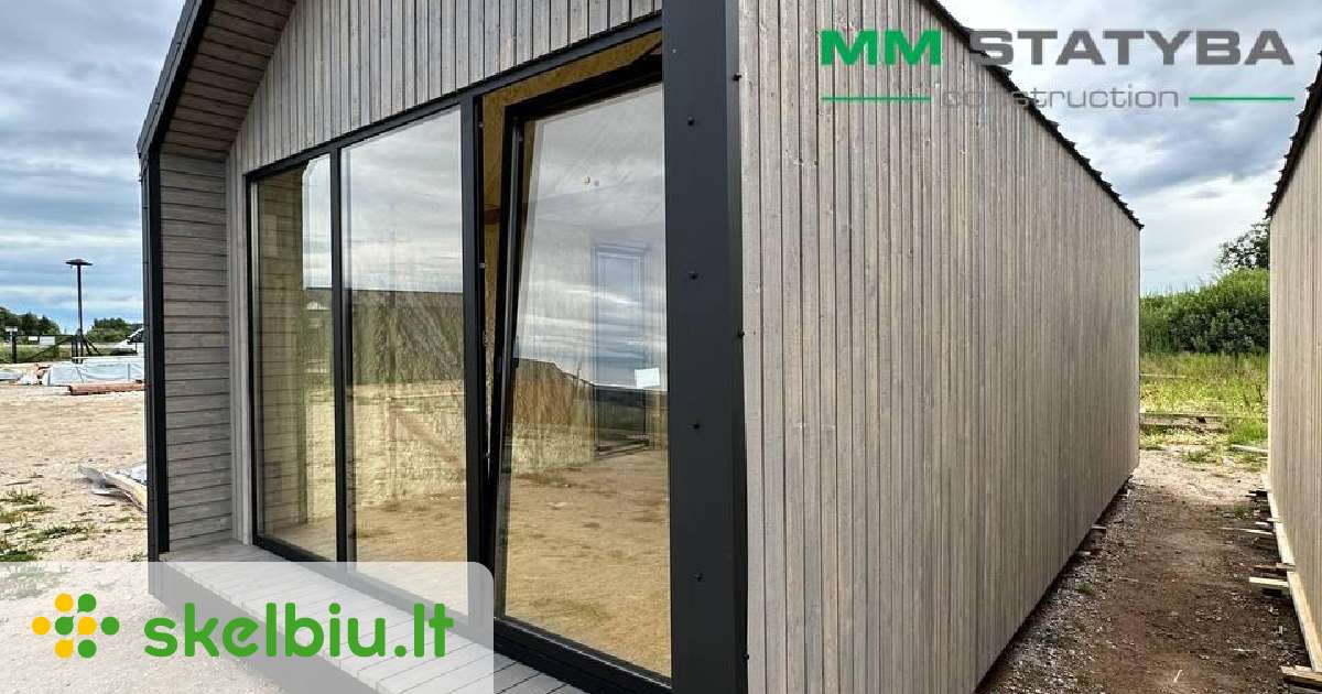 Įrengtas Modulinis Mobilus Namelis - Skelbiu.lt