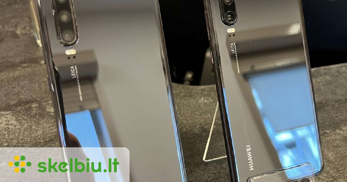 Naudotas, tvarkingas Huawei P30 Ds 6ram/128gb - Skelbiu.lt