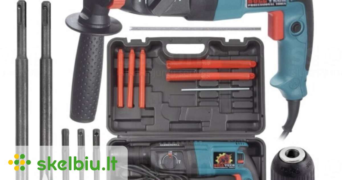 Elektrinis perforatorius Bulltech - Skelbiu.lt