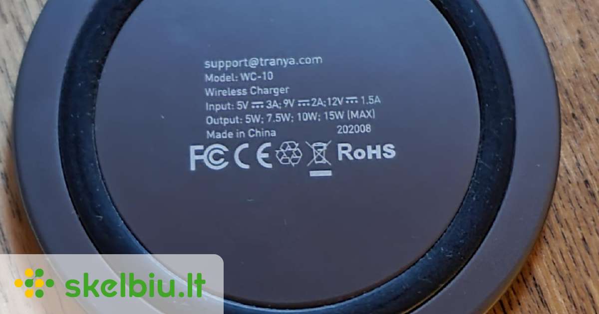 Stotelė belaidžiam telefono krovimui Tranya - Skelbiu.lt