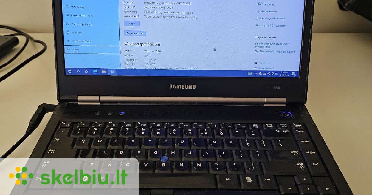 Samsung 400b - Skelbiu.lt