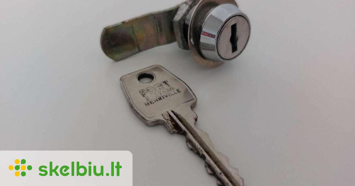 Metalinė Pašto Dėžutės / Spintelės Spynelė - Skelbiu.lt