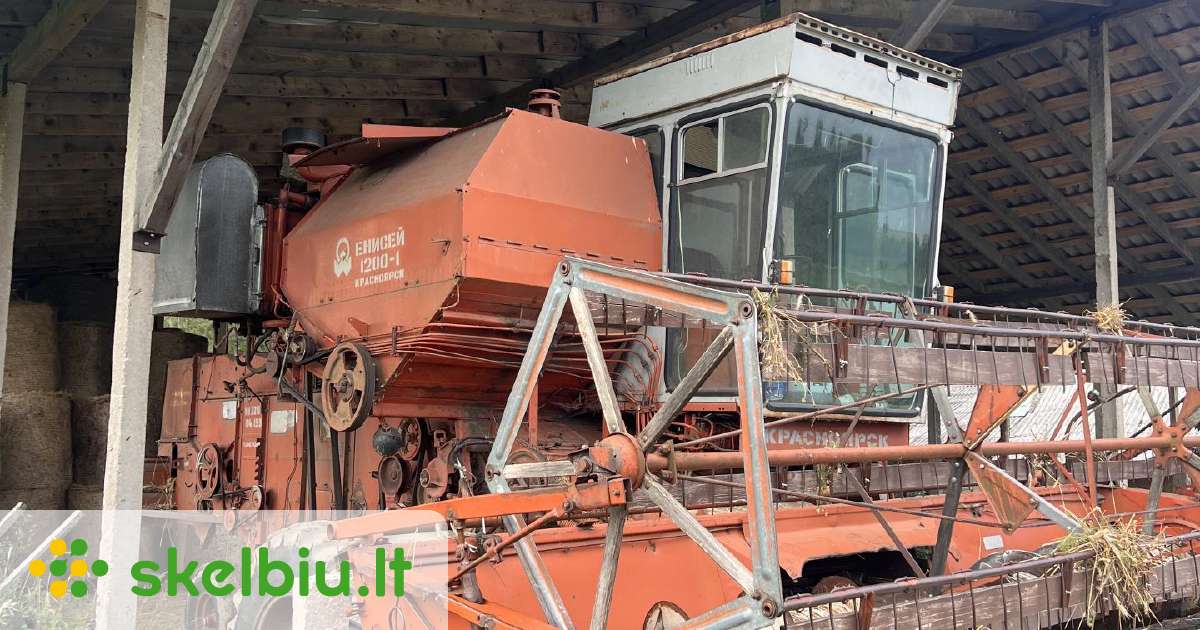 Parduodu kombaina jenisej,stovejes po stogu - Skelbiu.lt