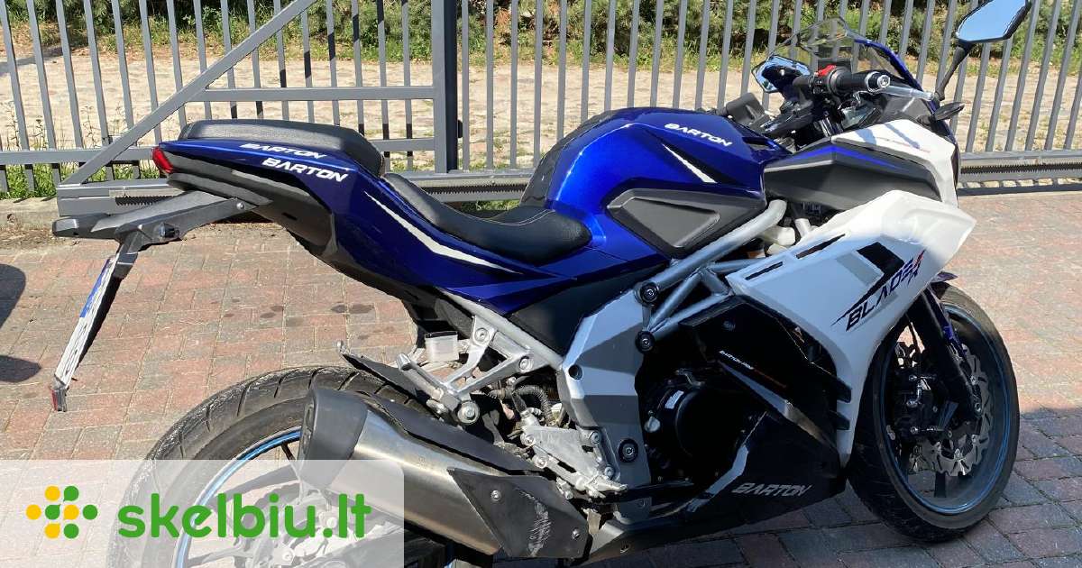 Barton blade R motociklas - Skelbiu.lt