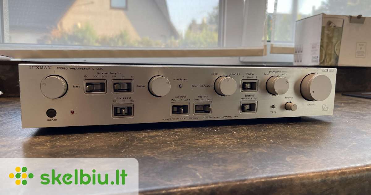 Luxman pradinis stiprintuvas - Skelbiu.lt