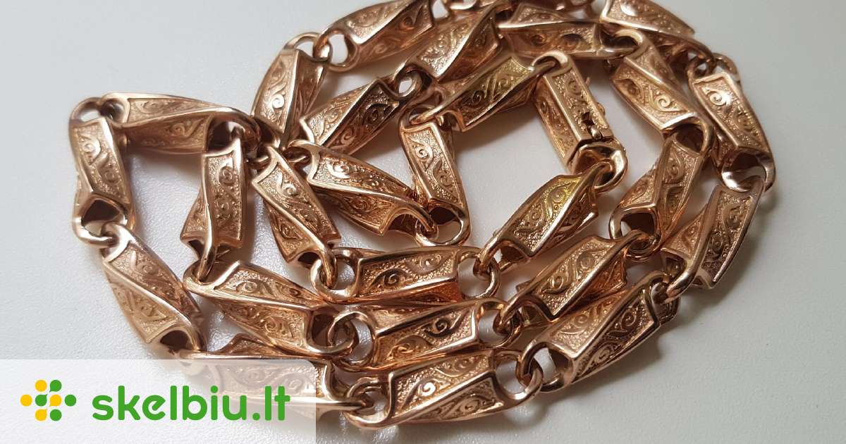 Visiškai nauja Georg's auksine grandinele 103,9gr - Skelbiu.lt