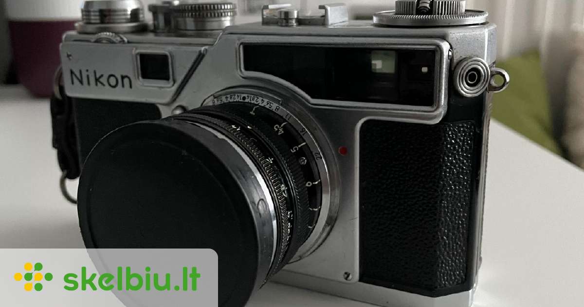 Nikon Sp Rangefinder vintazinis fotoaparatas - Skelbiu.lt