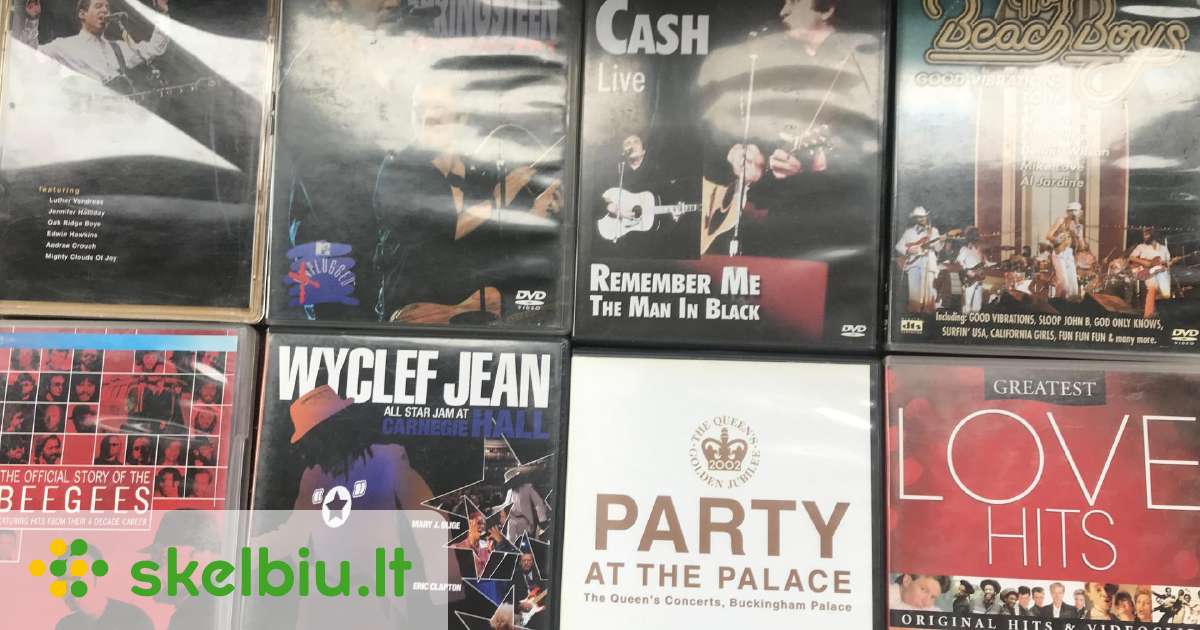 Dvd rokas originalus diskai - Skelbiu.lt