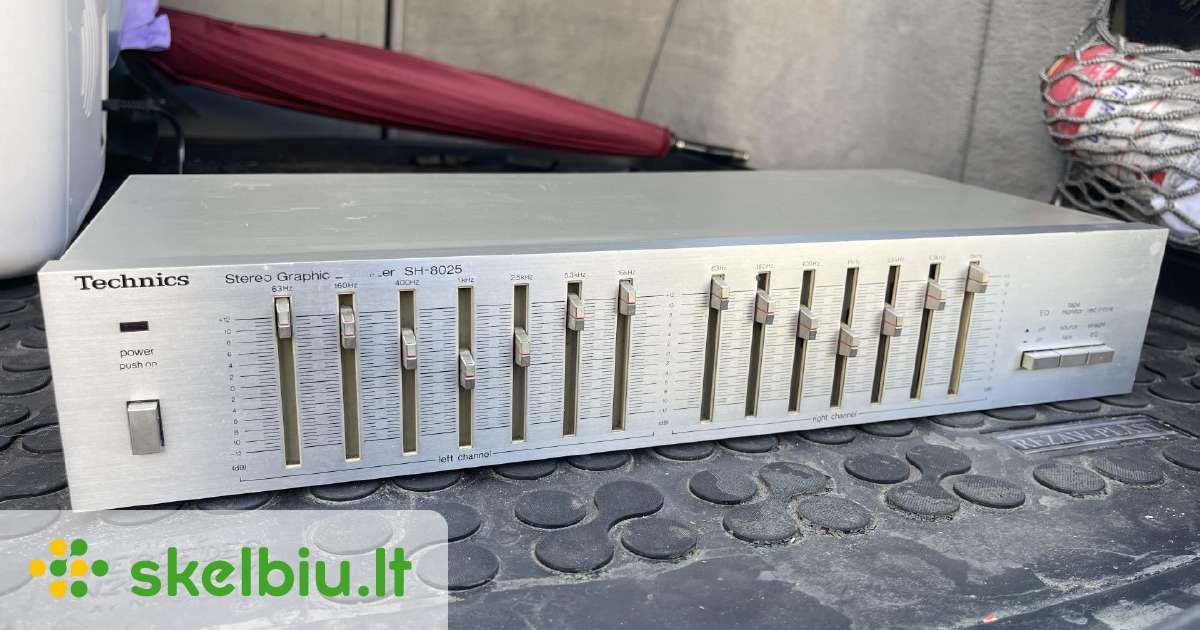 Technics Sh-8025 ekvalaizeris - Skelbiu.lt