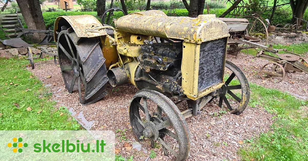 Senovinis traktorius Fordson - Skelbiu.lt