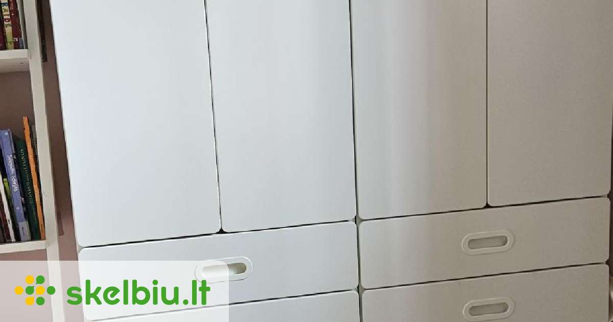 Ikea vaikiškos dvi atskiros rūbu spintos - Skelbiu.lt