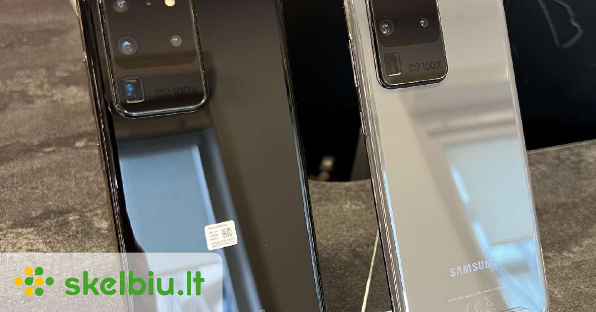 Naudoti Samsung S20 Ultra 5G 12ram/128gb - Skelbiu.lt