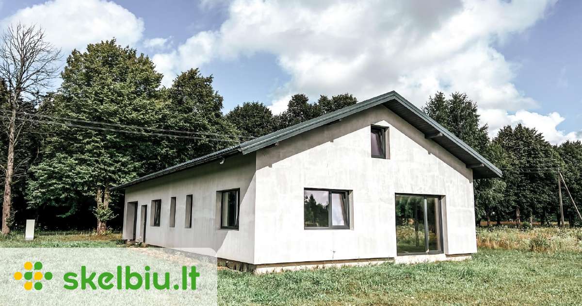 Parduodami Namai is Silutes Raj. A+ - Skelbiu.lt