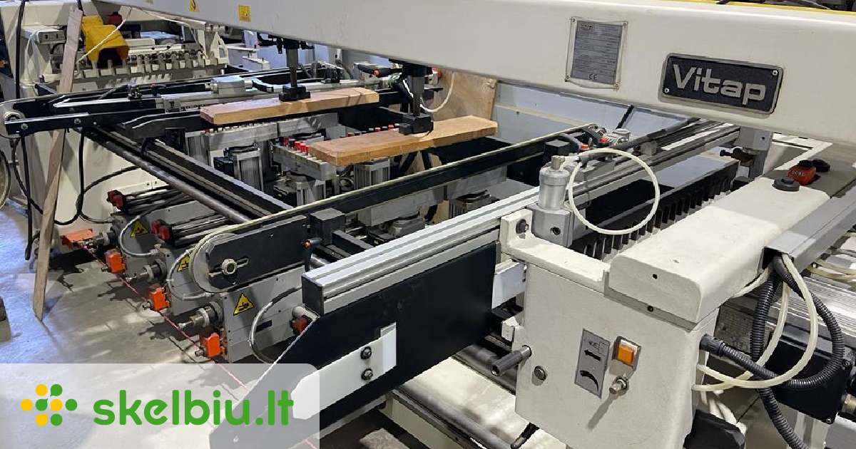 Daugiašpindelinės gręžimo staklės Vitap Sigma 2ta - Skelbiu.lt