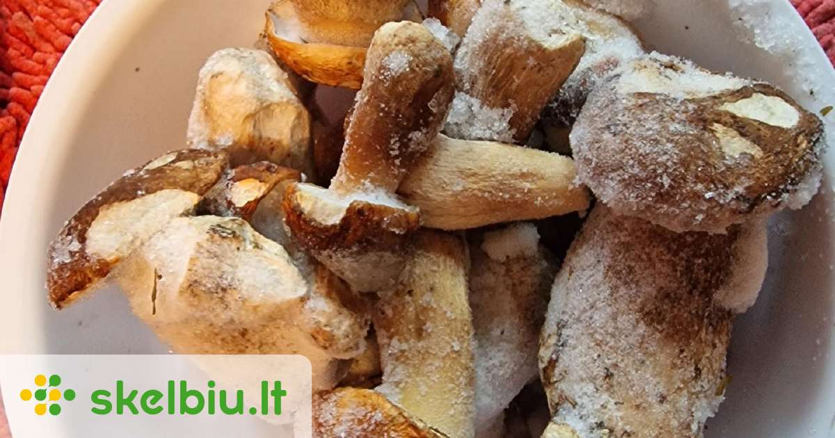 Šaldyti baravykai - Skelbiu.lt