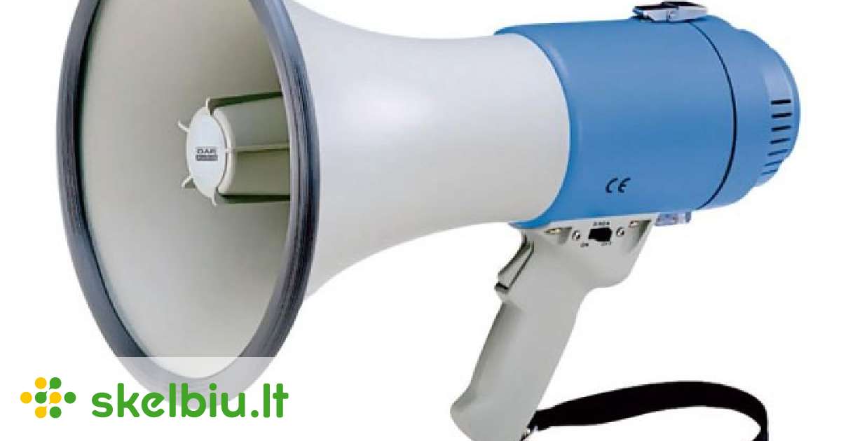 Megafonas Power Mf25f - Skelbiu.lt