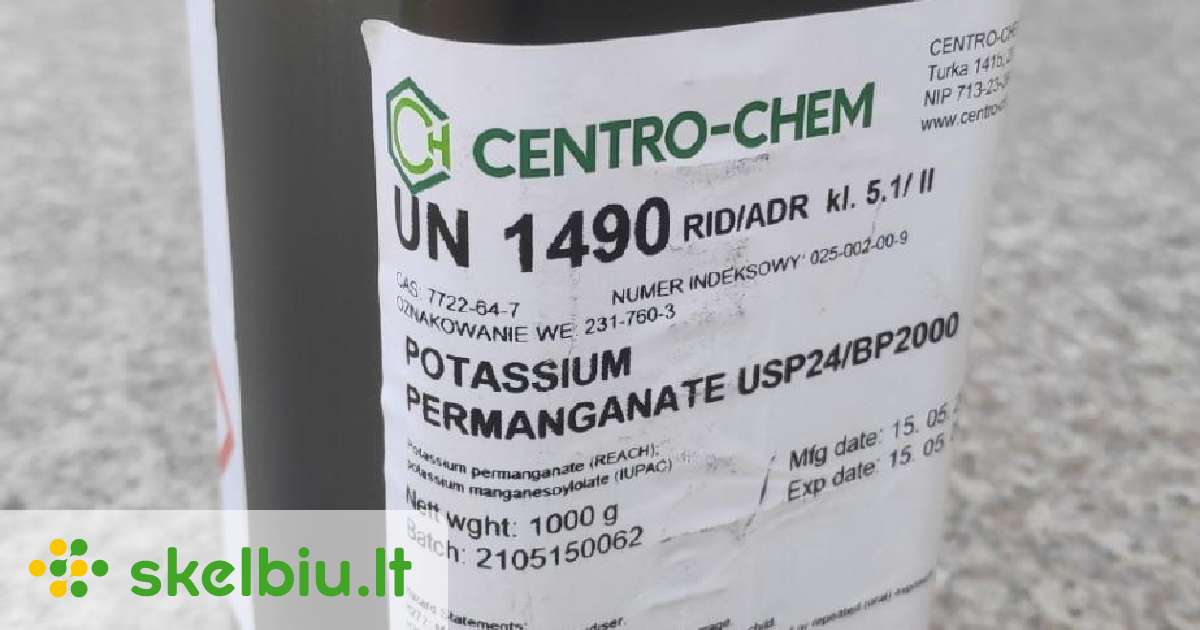kalio permanganatas skelbimai - Skelbiu.lt