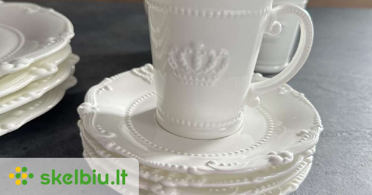 Porceliano kavos servizas Werner Voss Crown - Skelbiu.lt