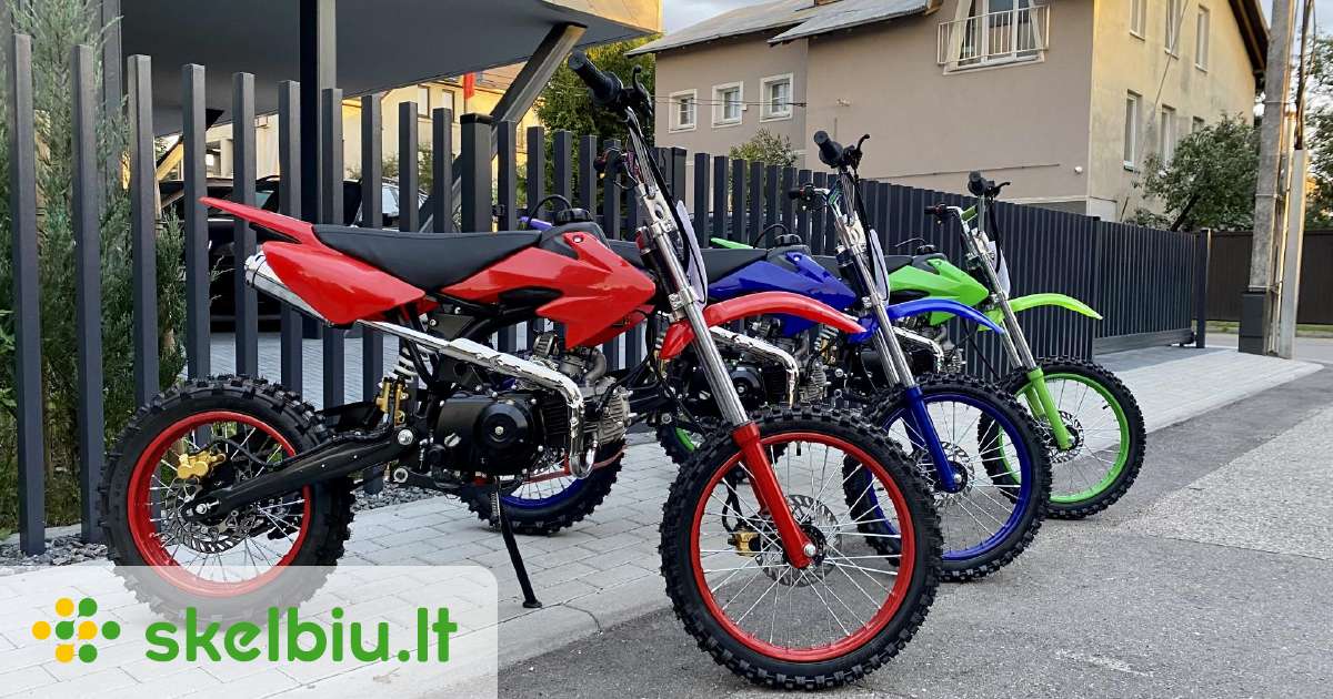 125cc Automatinė pavara, lengvas valdymas krosinis - Skelbiu.lt