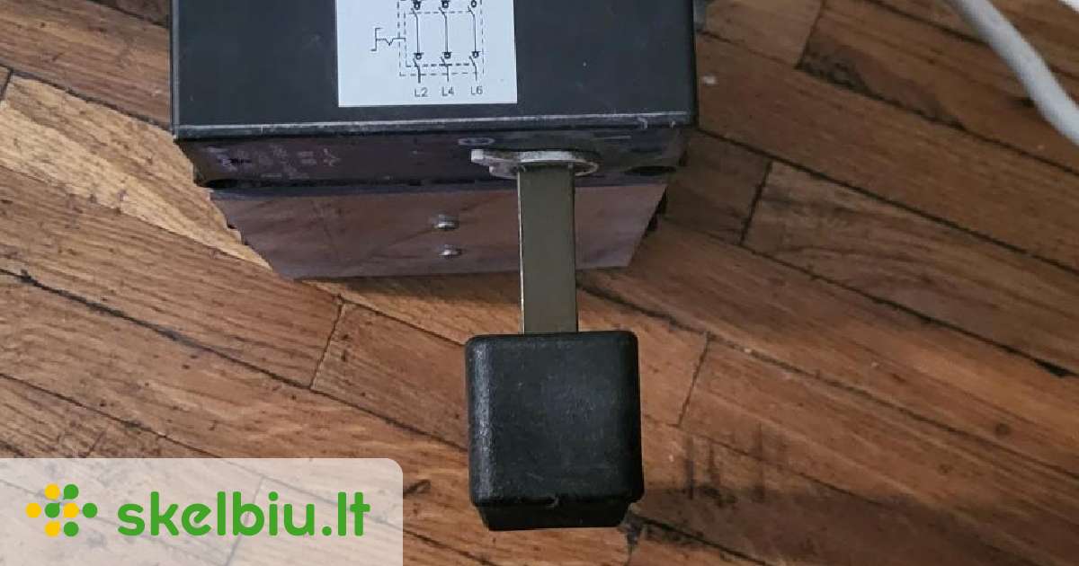 trifazis jungiklis skelbimai - Skelbiu.lt