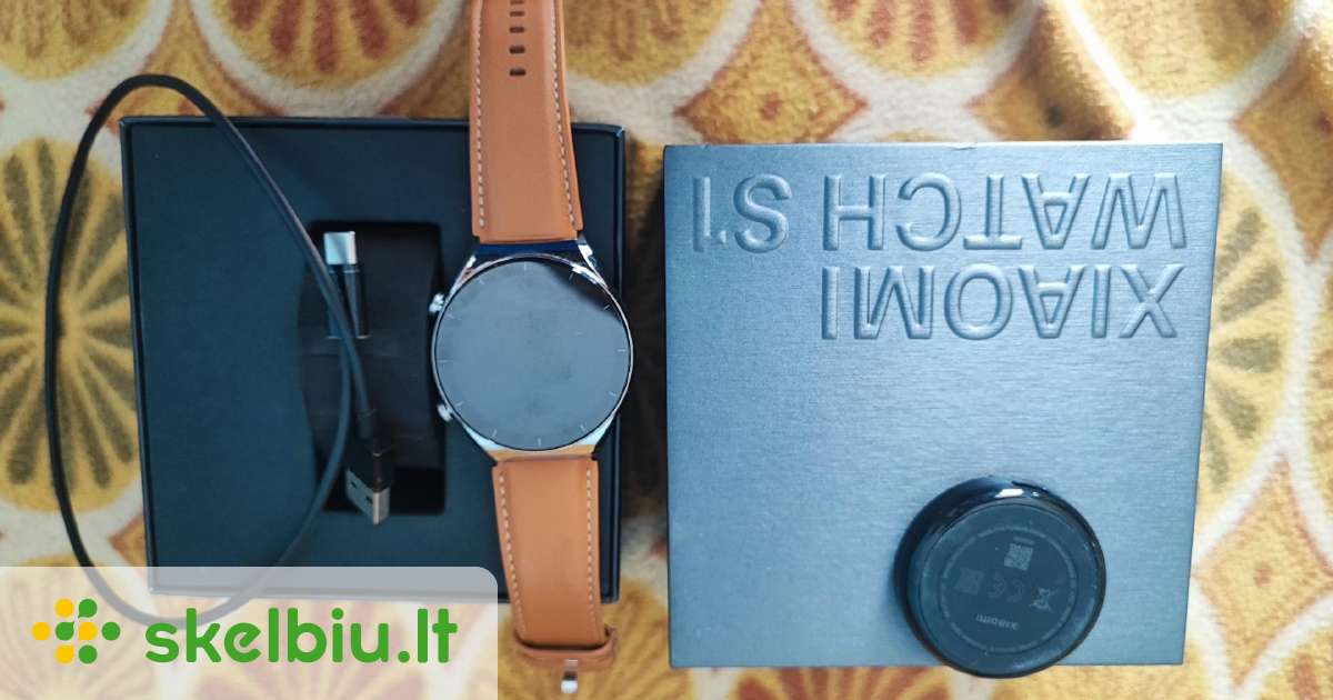 Parduodamas xiaomi watch s1 beik nenaudotas - Skelbiu.lt